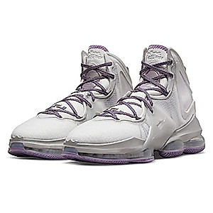 Nike Men's Lebron 19 Basketball Shoes, Phantom/Canyon Purple, 10 US