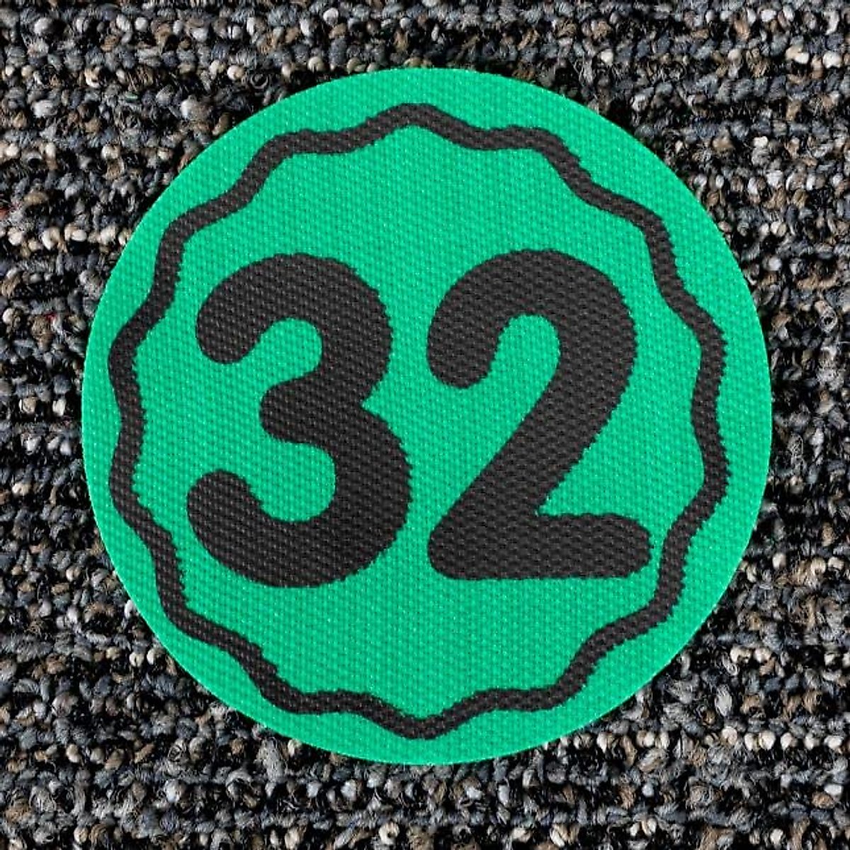 Really Good Stuff Carpet Mark-Its – 36 Pack–Line-Up Helpers – Carpet Markers for the Classroom – Numbered Spot Markers and Labels – 4" Carpet Dots for Teacher Supplies