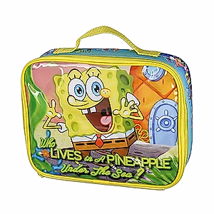 INTIMO Nickelodeon SpongeBob SquarePants Bikini Bottom Lunch Box Tote Bag