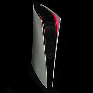 Power Light Decal and Underlay Sticker Combo for PS5 PlayStation 5 (Red)