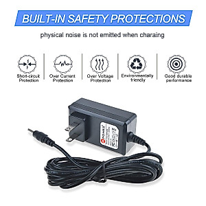 PK Power AC Adapter Charger Compatible with 6v 1a Mettler Toledo BTA231-690U Power Supply Charger