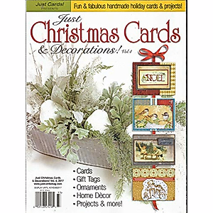 JUST CARDS PRESENTS JUST CHRISTMAS CARDS & DECORATIONS MAGAZINE, ISSUE, 2017