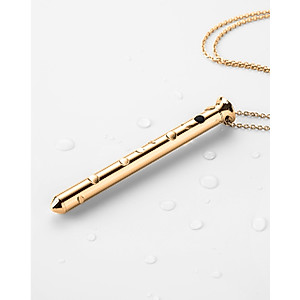Crave Vesper 2 Original Vibrator Necklace | Wearable Sex Toys Vibrating Necklace for Adults | Luxury Adult Toys & Adult Toy Accessories, Gold