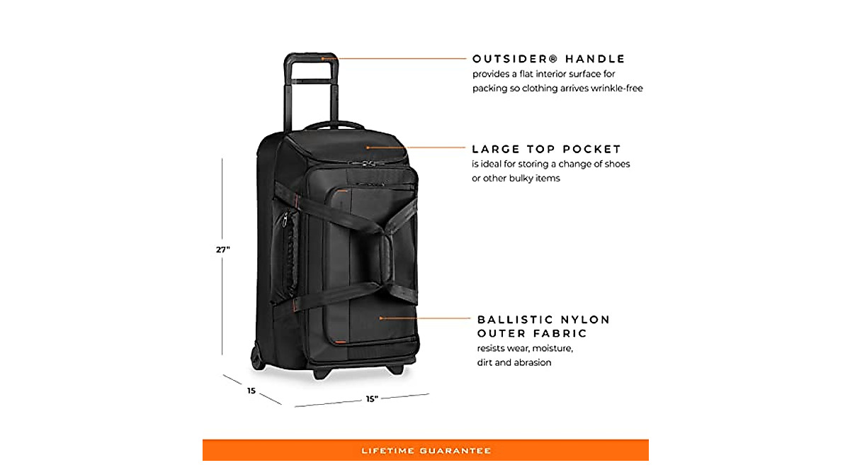Briggs & Riley 27-Inch Wheeled Duffle - Ultimate Travel Gear