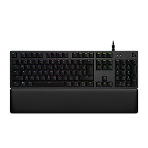 Logitech G513 Carbon LIGHTSYNC RGB Mechanical Gaming Keyboard with GX Brown switches (Tactile)