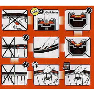 Continental 2 Set Tube Race 28 700 × 20-25 C (French Style 60 mm)