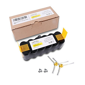 TATTU 4500mAh XLife Extended Life Replacement Battery for iRobot Roomba R3 500 600 700 800 900 Series 530 531 532 535 536 540 550 552 560 562 570 580 595 620 630 650 660 760 770 780 790 870 880 980