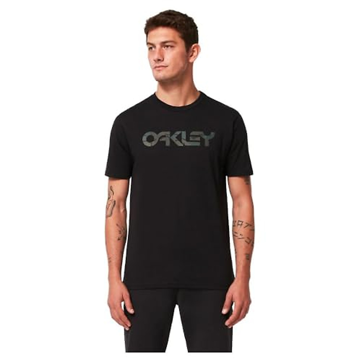 Oakley Men's Mark II Tee 2.0, Black/B1B Camo Hunter, Medium