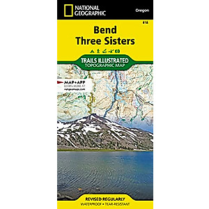 Bend, Three Sisters Map (National Geographic Trails Illustrated Map, 818)
