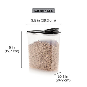 Tupperware Super Cereal Storer, Dishwasher Safe and BPA Free (4.5 L / 1.15 gal)
