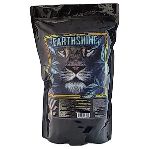 GreenGro Earthshine - Biochar & Humic Acid Blend/Activated Charcoal/Sequesters Carbon/Organic Soil Booster, Top Soil, Plant Food/Compost Tea Accelerator/Derived from Worm Castings / 5lb