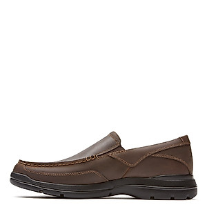 Rockport Men's Junction Point Slip-on, Chocolate, 12