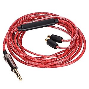 Shanrya Earphone Cable, Cord 51.2in for CKR90 CKR100 LS50 LS70 for E50 E70 LS200 LS300 LS400