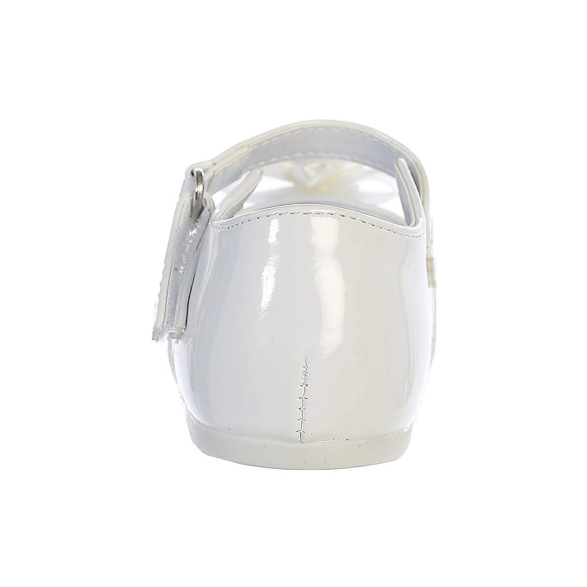 Swea Pea & Lilli Lito Joyce Infant Girls Special Occasion/Christening White/Ivory Shoe with Bow (4, White)