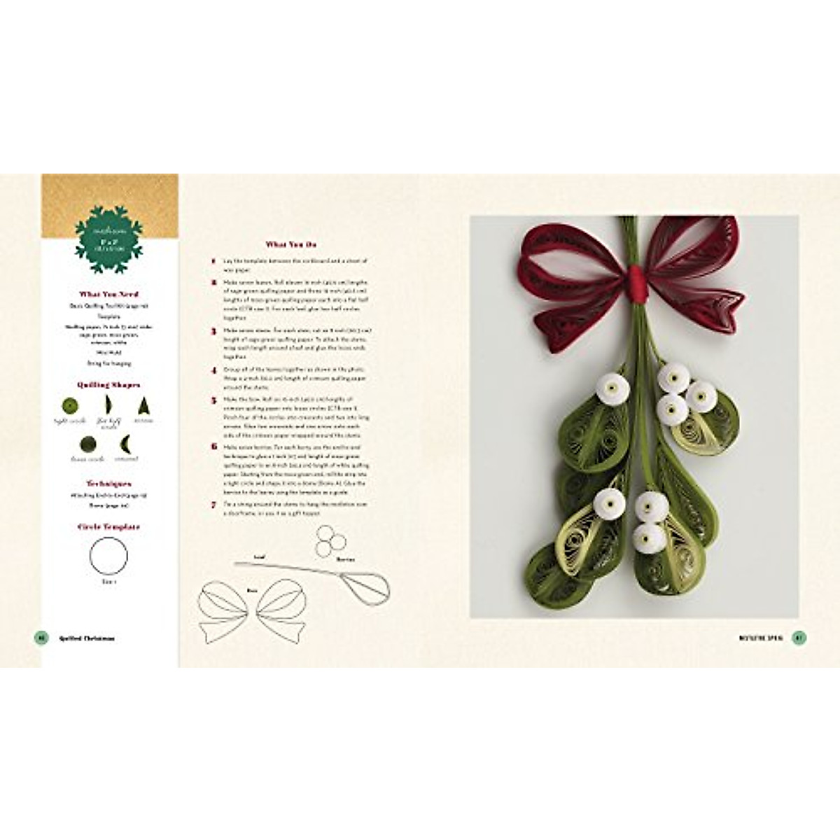 Quilled Christmas: 30 Festive Paper Projects