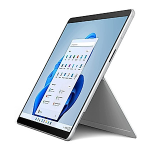 Microsoft 13" Multi-Touch Surface Pro X Tablet, SQ2, 16GB RAM, 256GB SSD, Adreno 690 GPU, PixelSense 10-Point Touch Display, Windows 10 Pro (Wi-Fi Only, Platinum) (Renewed)