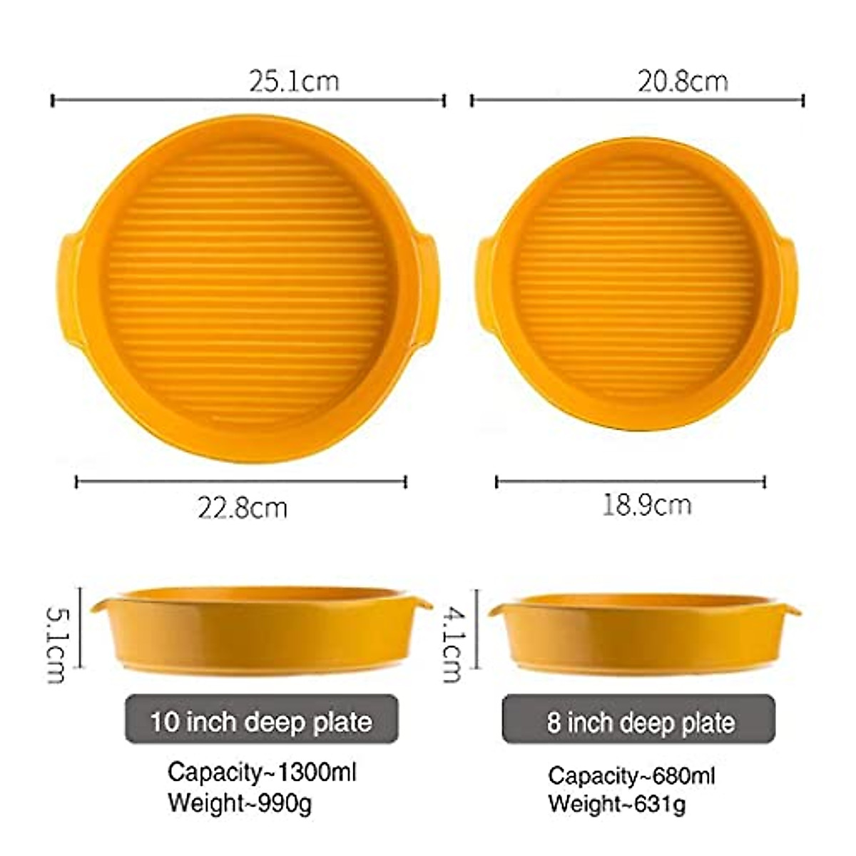 GagalU China Dinnerware Set,Dinner Plate Ceramics Dinnerware Set, Bone China 26 Pieces Plates and Bowls Sets/Pure White Blue Edge Porcelain Dinner Set Suitable for housewarmingurant Microwave Sa