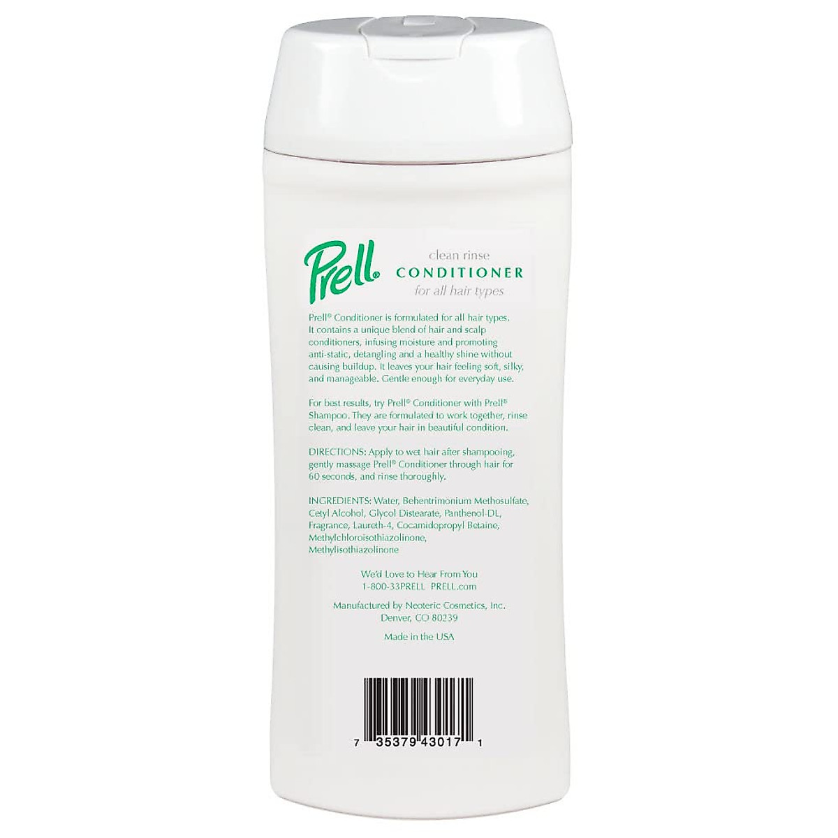 Prell Shampoo & Conditioner, 13.5 Fl Ounce