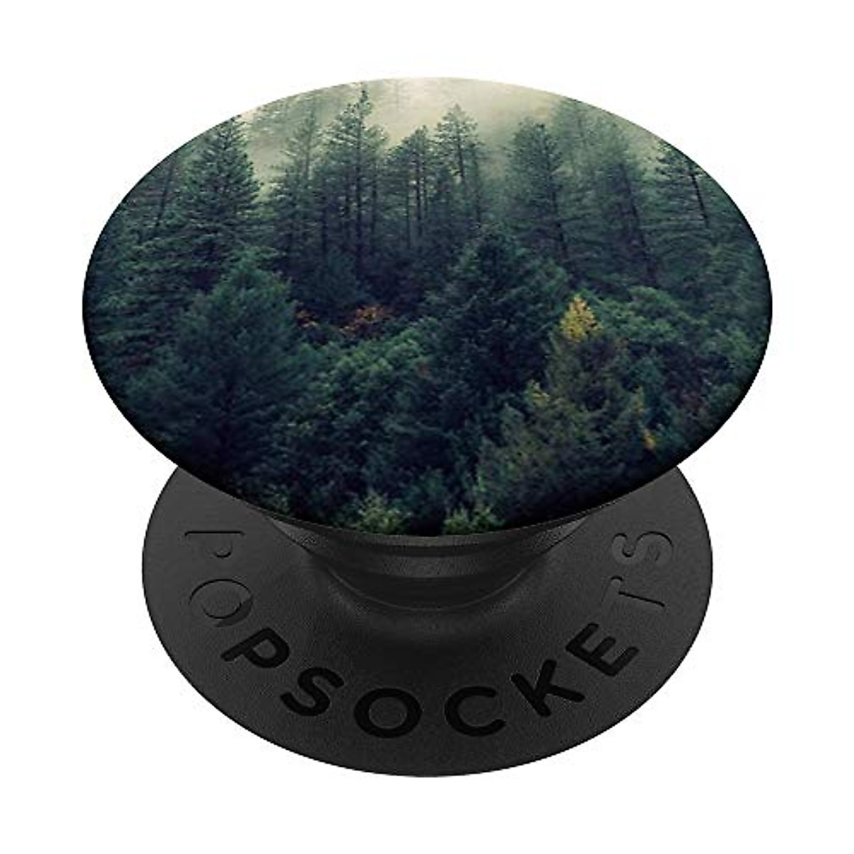 Green Pine Tree Forest In The Big Mountain - Nature And Life PopSockets Swappable PopGrip