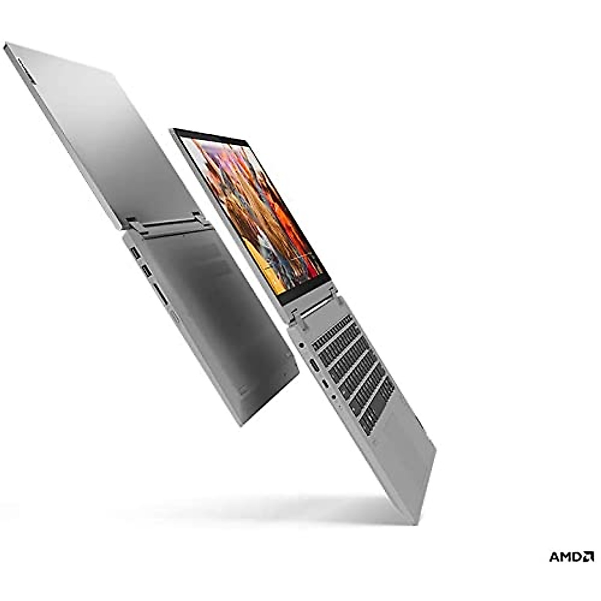 Lenovo Flex 5 14" FHD IPS 2in1 Touch Screen Laptop, 6-core AMD Ryzen 5 4500U (>i7-10710U), USB-C, WiFi, Fingerprint, Backlit KB, Webcam, HDMI, Win 10 Home, 32GB MSD Card (8GB RAM | 512GB PCIe SSD)