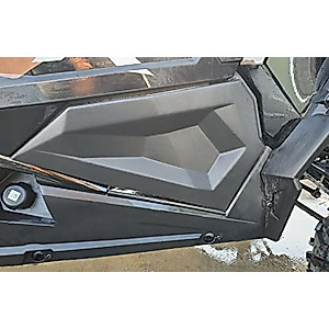 ECOTRIC 2879509 Lower Door Panels Insert Kit Compatible with 2014-2023 Polaris RZR 900 1000 XP S Turbo 2 Door W/OEM Style Frame