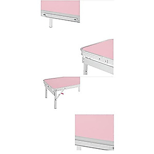 LIRUXUN Outdoor Folding Table Aluminum Alloy Folding Table Portable stall Table Publicity Mobile Picnic Table (Color : Black-JoJo's Bizarre Adventure1)