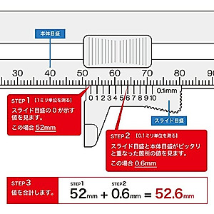 Midori CL Slide Ruler Black (42259006)