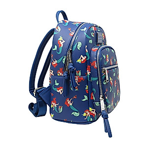 Loungefly Disney The Little Mermaid Ariel Double Strap Shoulder Bag Purse