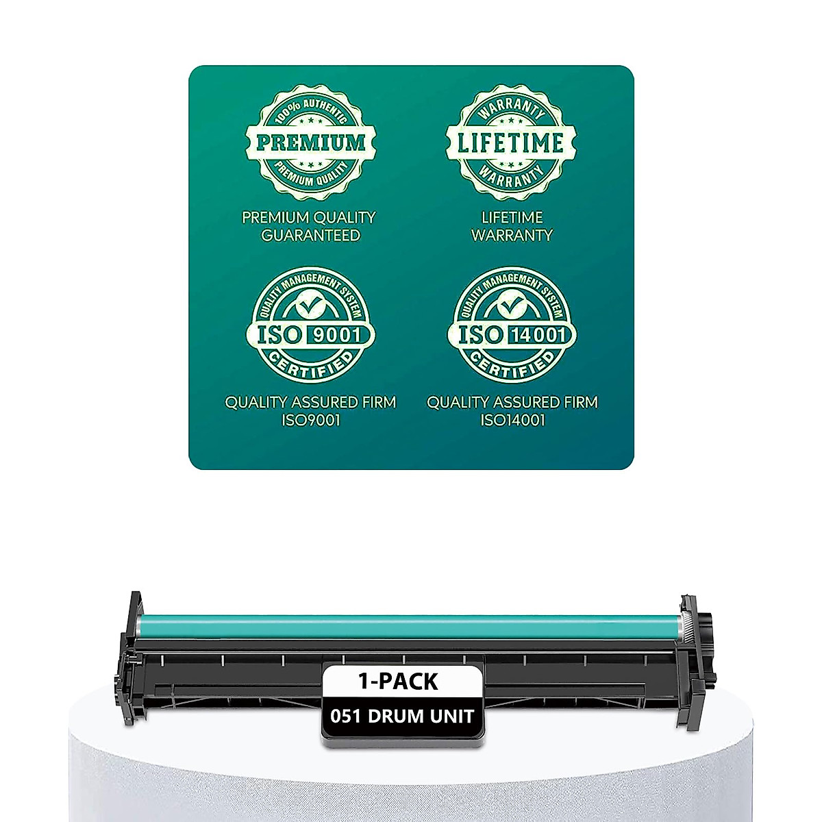 051 Drum Unit Compatible Replacement for Canon 051 Drum Unit Work with imageCLASS MF264dw MF267dw MF269dw LBP162dw LBP160 MF260 LBP260 Series Laser Printer(1 Pack, 23,000 Pages)