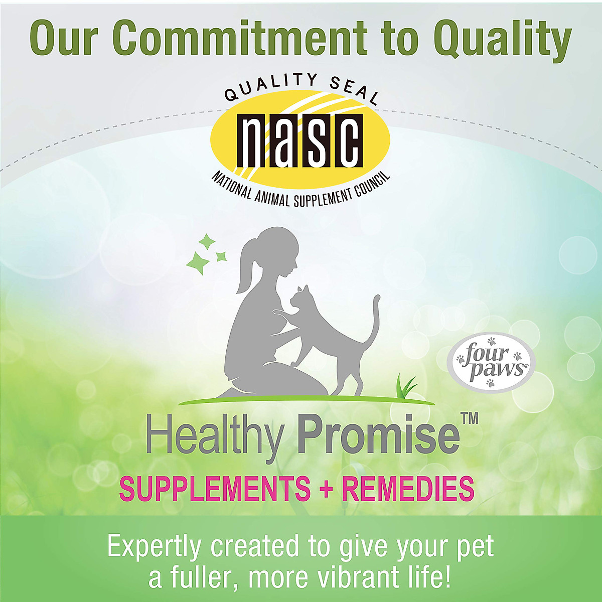 Four Paws Healthy Promise Pre and Probiotics for Cats Soft Chews 90 Count