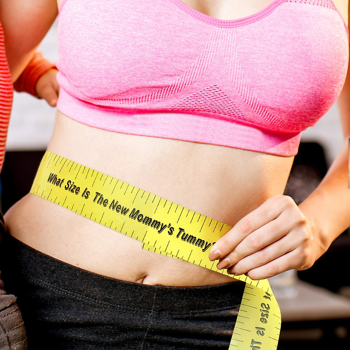 Gejoy 2 Rolls 2 Inch x 150 ft Baby Shower Measure Belly Tape Baby Shower Games Tummy Measure Game for Halloween Baby Shower Party Supplies