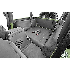 BedRug Jeep Kit - BedTred BTTJ97R fits 97-06 TJ 97-06 REAR 4PC CARGO KIT (INCLUDES TAILGATE)