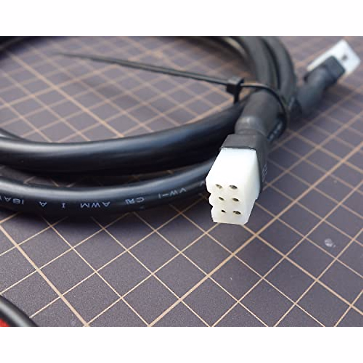 Anyqinsog 6-Pin Custom Extension Cable Cord Compatible with Fisher Western Snow Plow Controller 61845