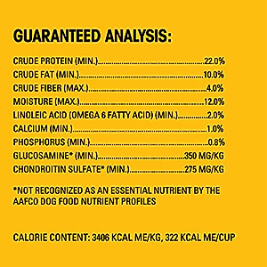 PEDIGREE Complete Nutrition Adult Dry Dog Food Roasted Chicken, Rice & Vegetable Flavor Dog Kibble, 46.8 lb.Bag