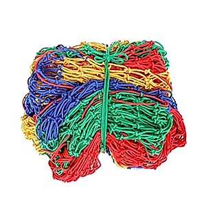 MAGFYLY Banister Guard net Child Safety nets, Rope Thickness 6mm, 5cm mesh, Playground Play net Children's Stairs Anti-Fall net Isolation net Garden Plant Fence Cargo Network (Size : 33M)