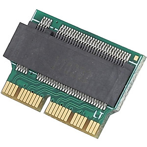 ASHATA Hard Disk to NVME SSD Adapter Concerter Card for 2013 2014 2015 MAC Book Air A1465 A1466 and for MacBook Pro A1398 A1502 SSD.