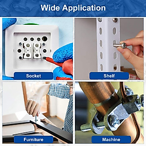 MroMax 30Pcs M2.5 x 30mm Pan Head Phillips Machine Screws, 304 Stainless Steel 18-8, Fully Thread, Metric Silver Gray Cross Head Screws Bolts for Computers, Camera and Other Small Electronic Devices