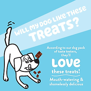 Shameless Pets Jerky Dog Treats, Duck-Tato - Healthy Dog Chews for Digestion Support with Fiber - Dog Treats with Real Cage-Free Duck - Free from Grain, Corn & Soy - 1-Pack