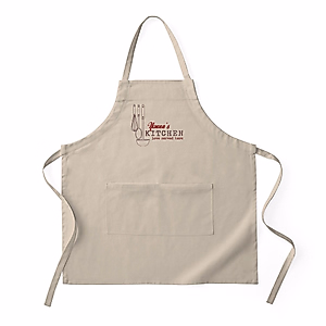 CafePress Nonna's Kitchen Kitchen Apron with Pockets, Grilling Apron, Baking Apron