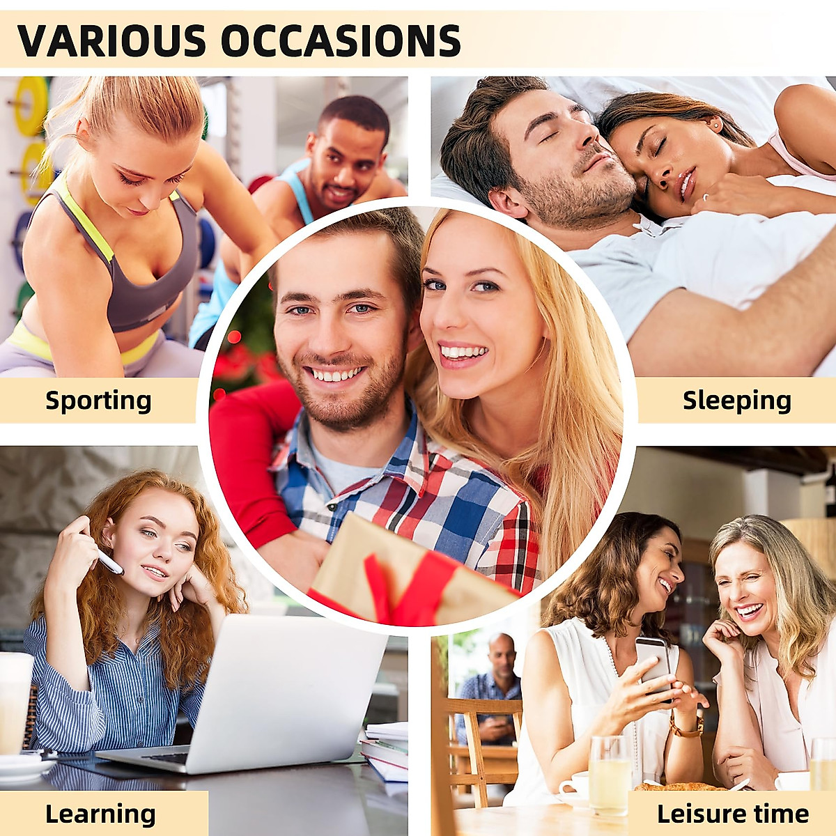 Self Ear Piercing Gun Kit with 12 Pairs of CZ Ear Stud Piercing Tools with Multi-Purpose Ear Gun for Salon and Home Use