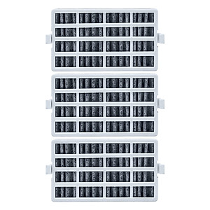 EvertechPRO W10311524 Fresh Air Cleaner Filter Assembly Pack of 3 Replacement for Whirlpool Refrigerator 2319308 AIR1 W10315189 W10335147