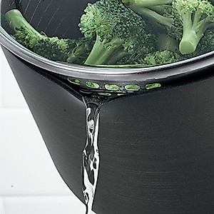 Calphalon Classic Nonstick Sauce Pan with Cover, 1.5 quart, Grey