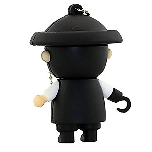 2.0 Captain Hook Pirate 16GB USB External Hard Drive Flash Thumb Drive Storage Device Cute Novelty Memory Stick U Disk Cartoon