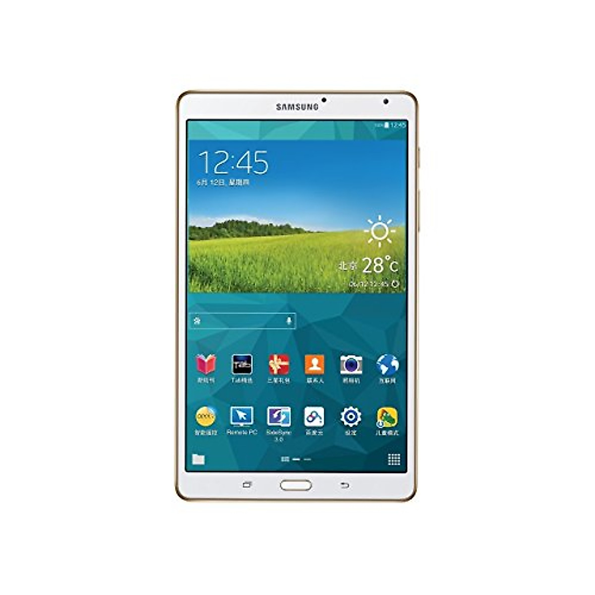 Samsung Galaxy Tab S SM-T700 16 GB Tablet - 8.4" - Wireless LAN - Samsung Exynos 1.90 GHz - Dazzling White - 3 GB RAM -