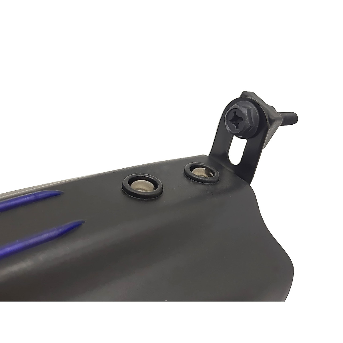 TaktZeit Adjustable Mountain Bicycle Mudguard Front and Rear Bike Fender 2Pcs Bike Mudflap (Black)