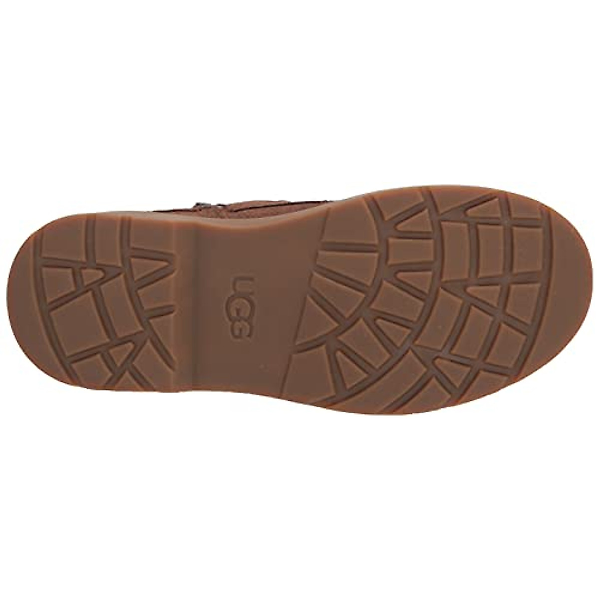 UGG K CHELHAM Weather Fashion Boot, Walnut Suede, 4 US Unisex Big Kid