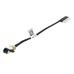 Charging Port DC in Power Jack Cable Replacement for Dell Inspiron 5770 5775 Latitude 3490 3590 E3490 E3590 Vostro 3481 DC301011B00 2K7X2