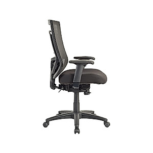 Tempur-Pedic 1539761 Tempur-Pedic Mesh Back Fabric Task Chair Black (TP7000-RAV/COAL)
