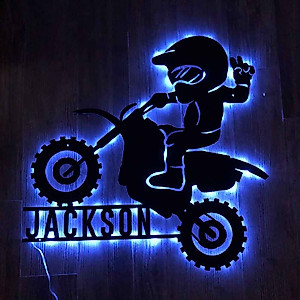 CEFFYLO Custom Ohio State Metal Wall Art With LED Lights, Personalized Ohio Map Name Sign Home Decor Born in Ohio Decoration Housewarming