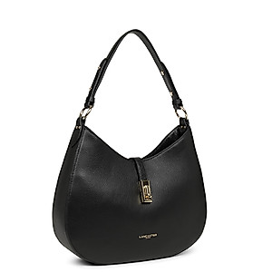 LANCASTER Foulonne Milano Large Shoulder Bag - Black